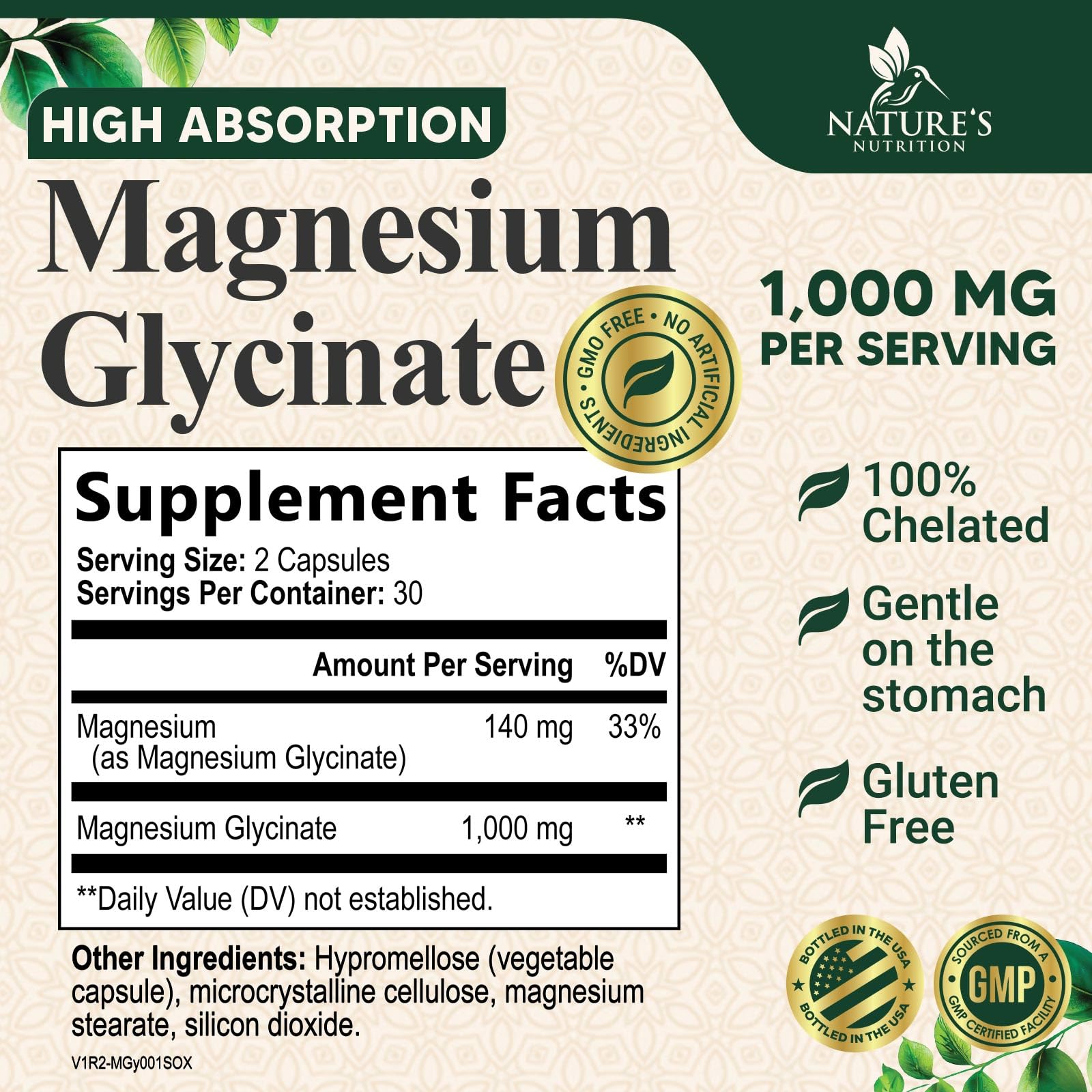 magnesium glycinate capsules for sleep