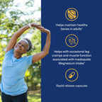 Magnesium glycinate capsules for wellness