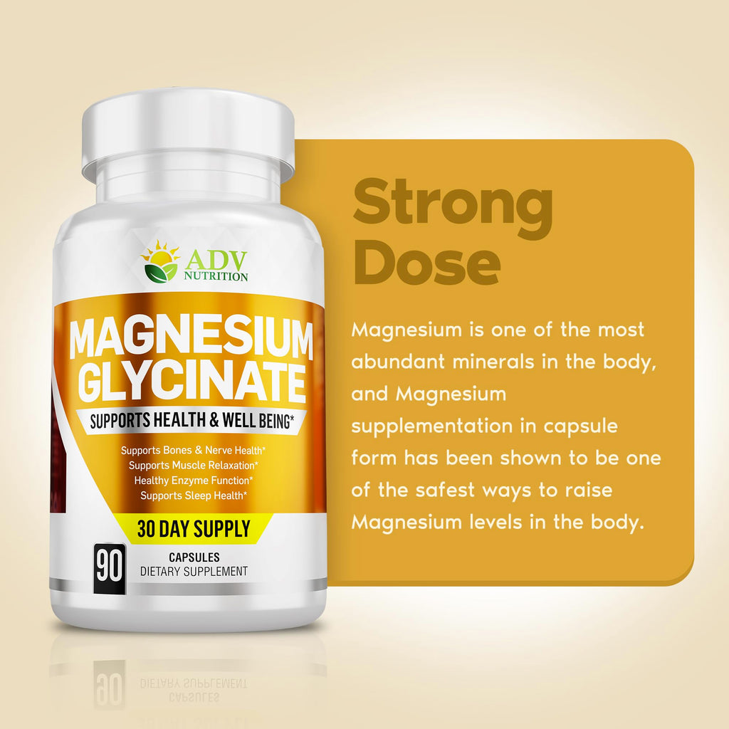 magnesium glycinate capsules for wellness