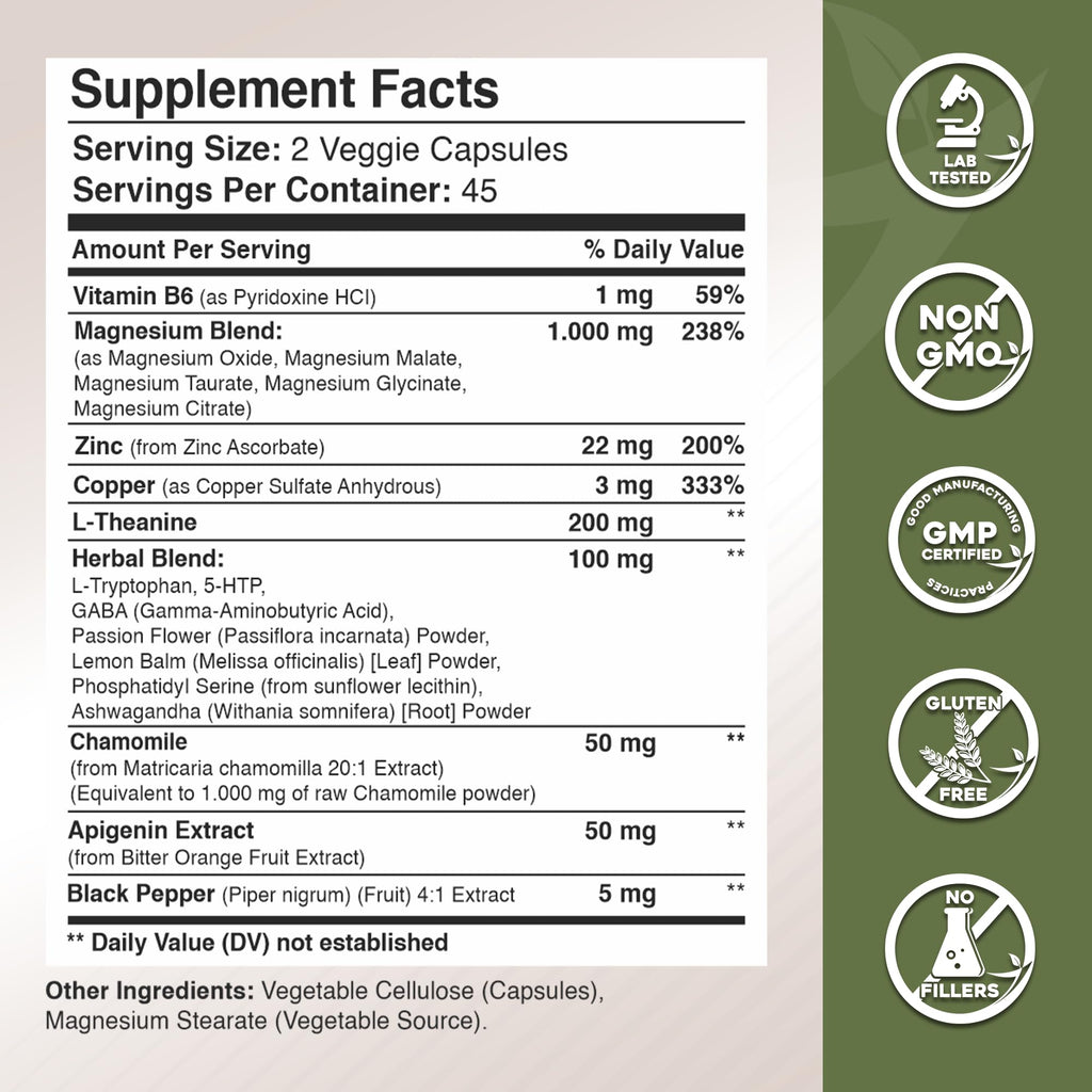 magnesium glycinate complex benefits
