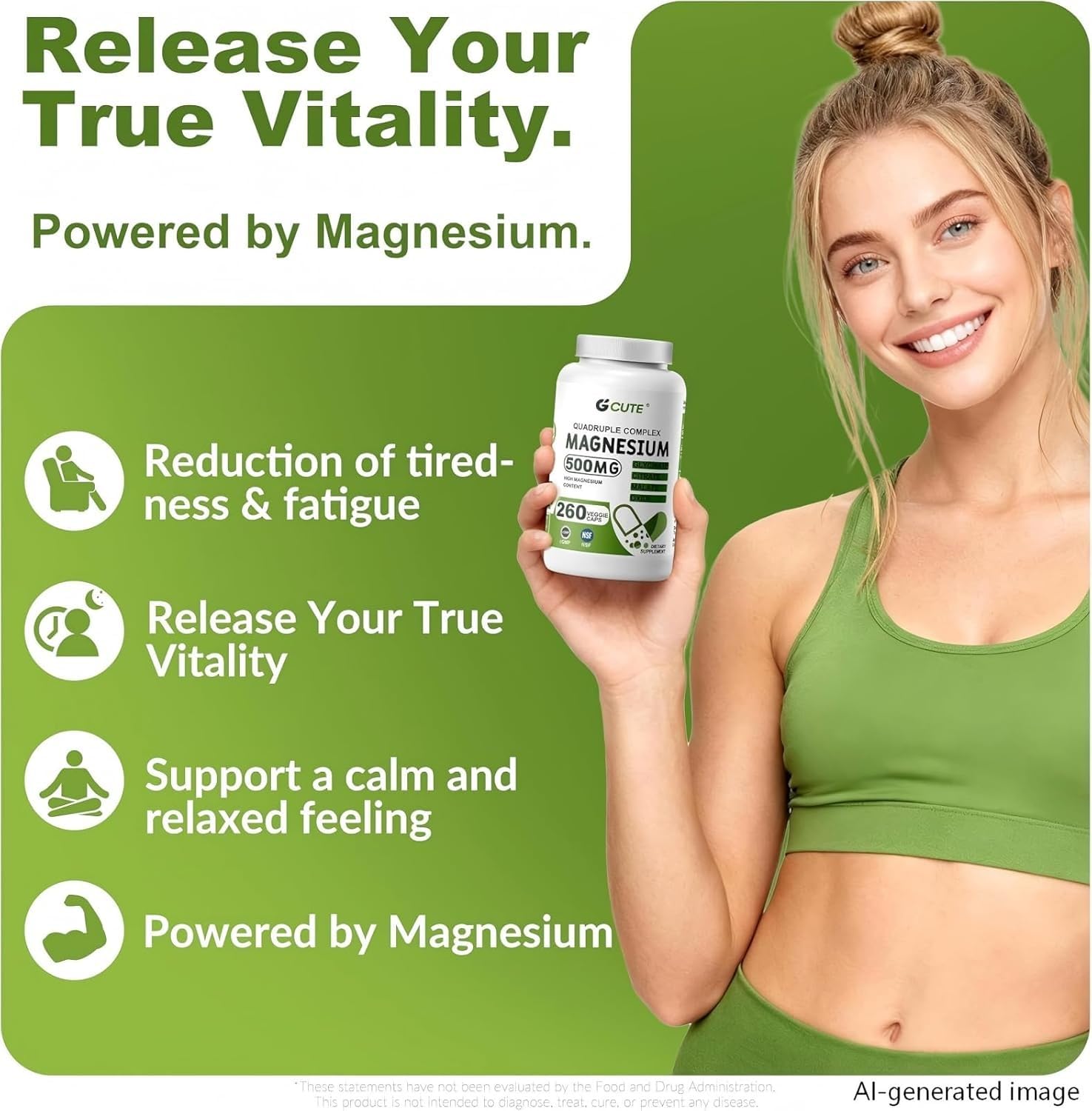 Magnesium Glycinate Complex for stress relief