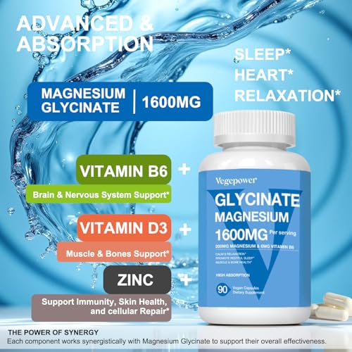 magnesium glycinate complex for stress relief