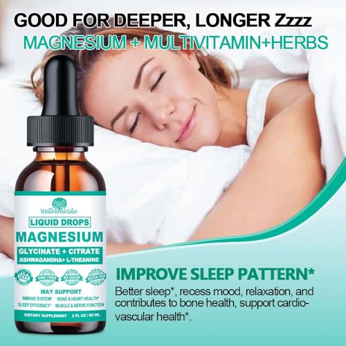 magnesium glycinate drops for anxiety relief