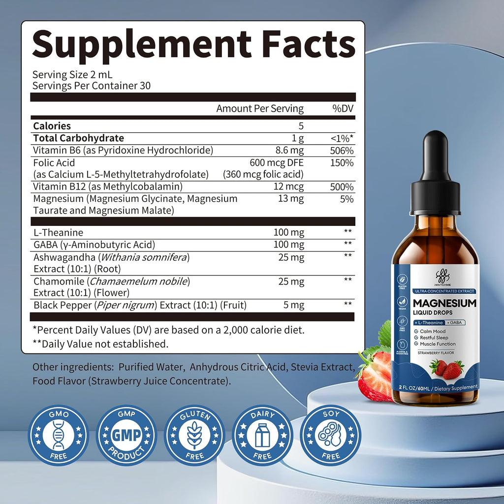 magnesium glycinate drops for nightly calm