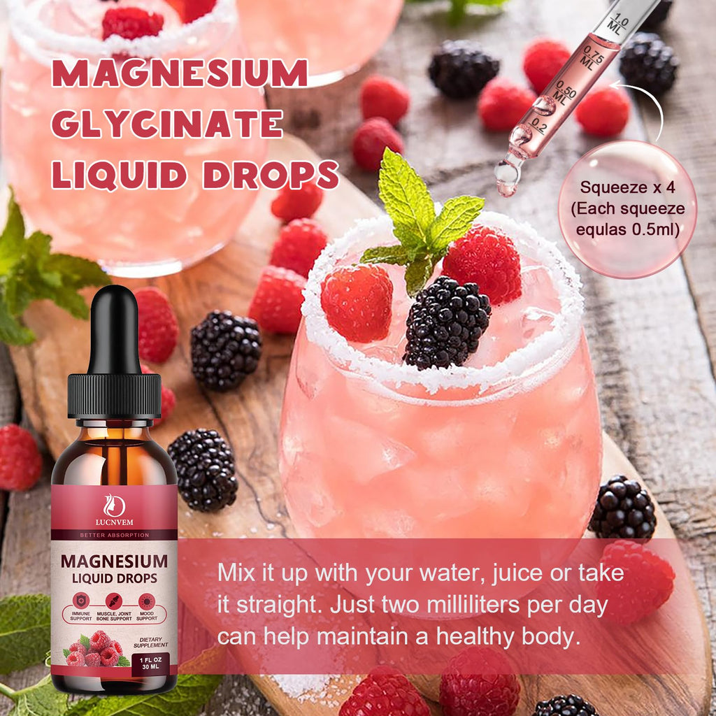 magnesium glycinate drops for restful nights
