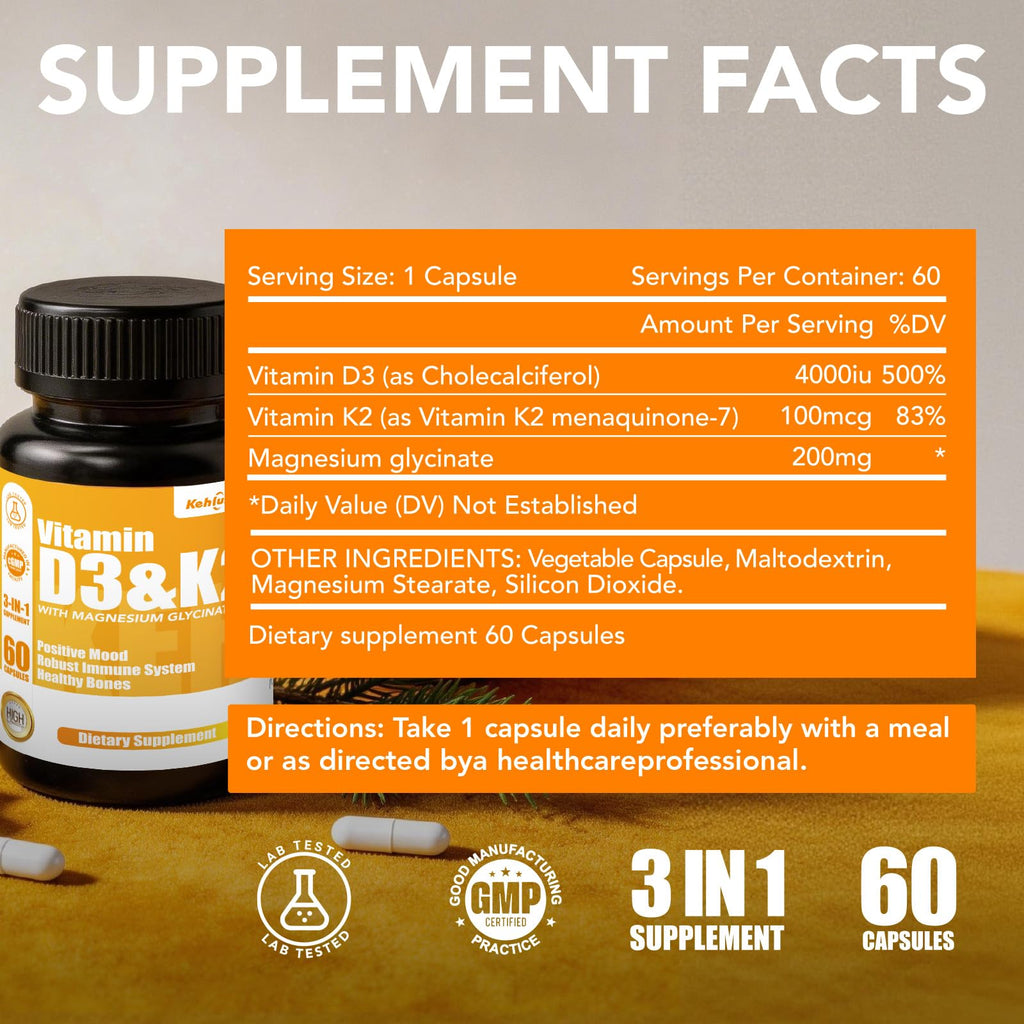 Magnesium Glycinate for better absorption
