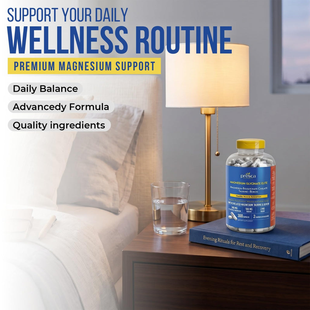 Magnesium Glycinate for better absorption