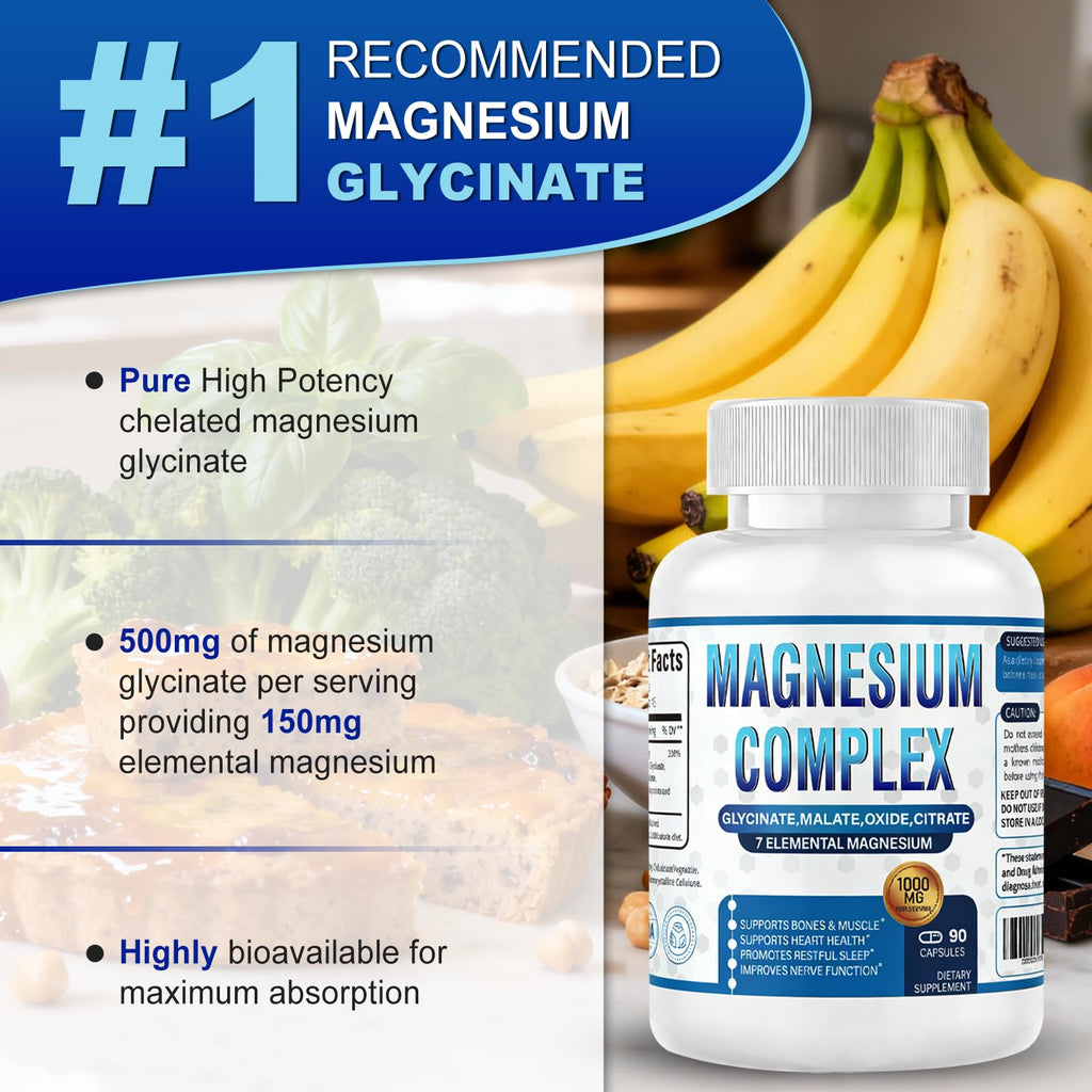 Magnesium glycinate for better absorption
