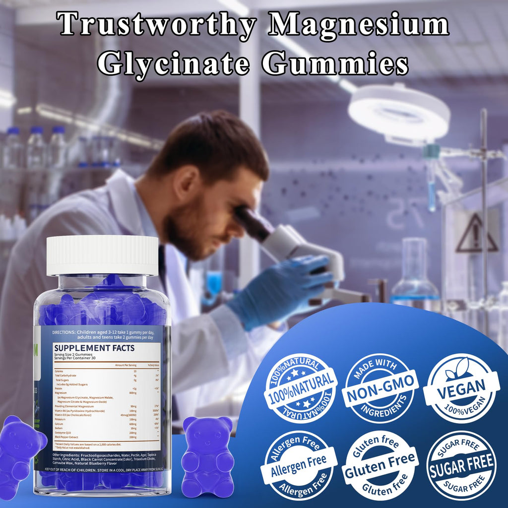 Magnesium Glycinate for better sleep quality
