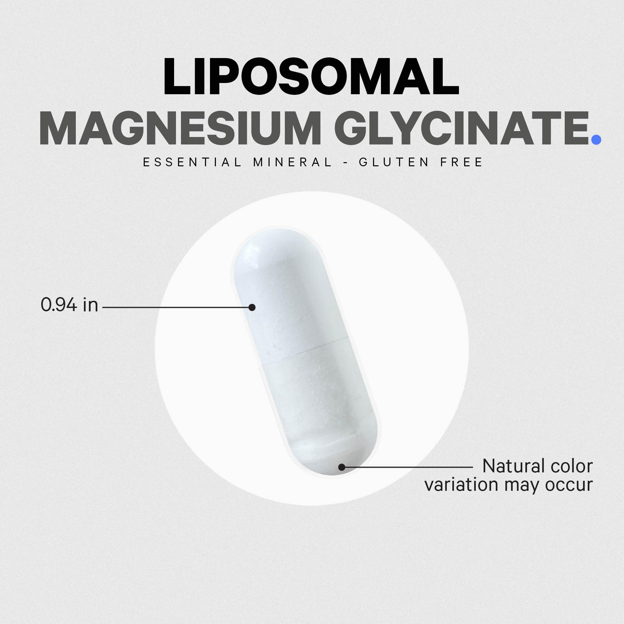 Magnesium glycinate for better sleep quality