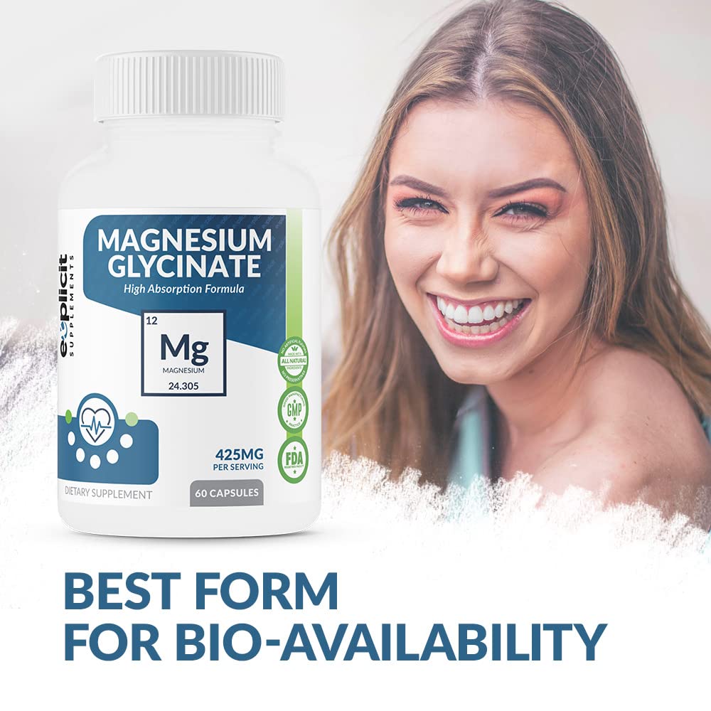 Magnesium glycinate for better sleep quality