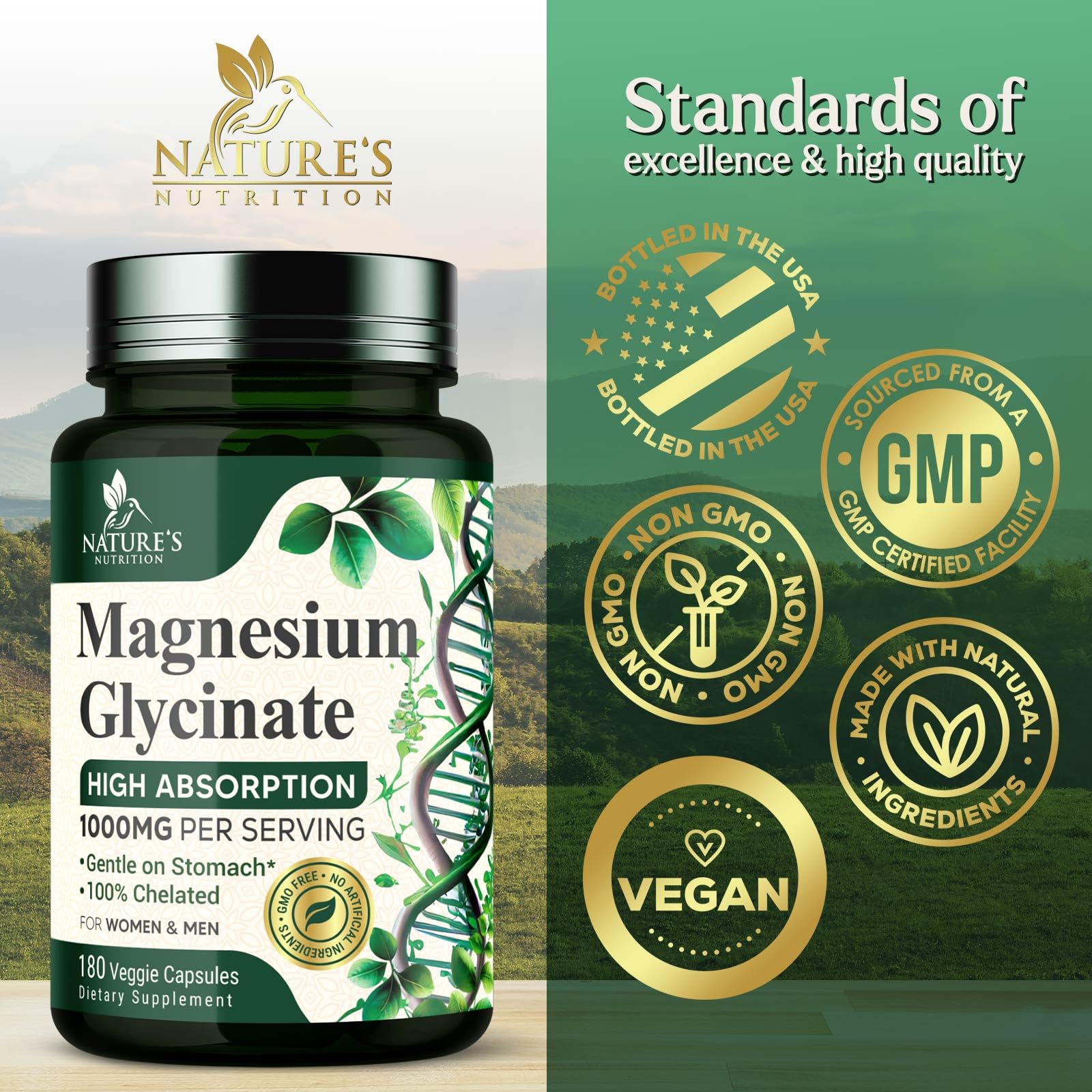 Magnesium glycinate for better sleep quality