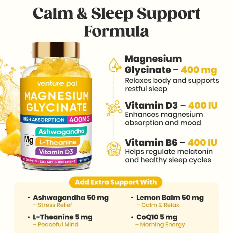 magnesium glycinate for better sleep support