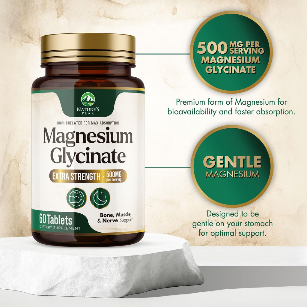 Magnesium Glycinate for better sleep