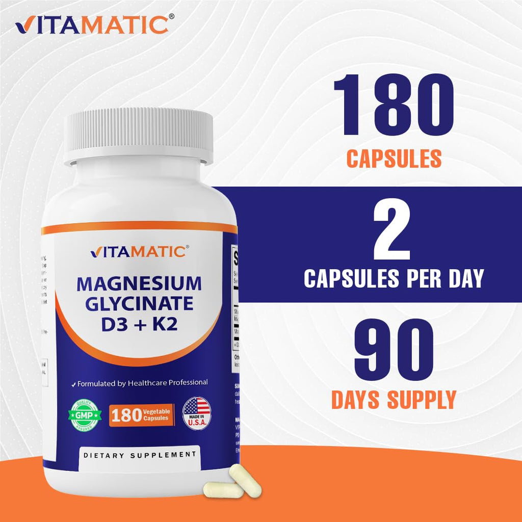 Magnesium glycinate for better sleep