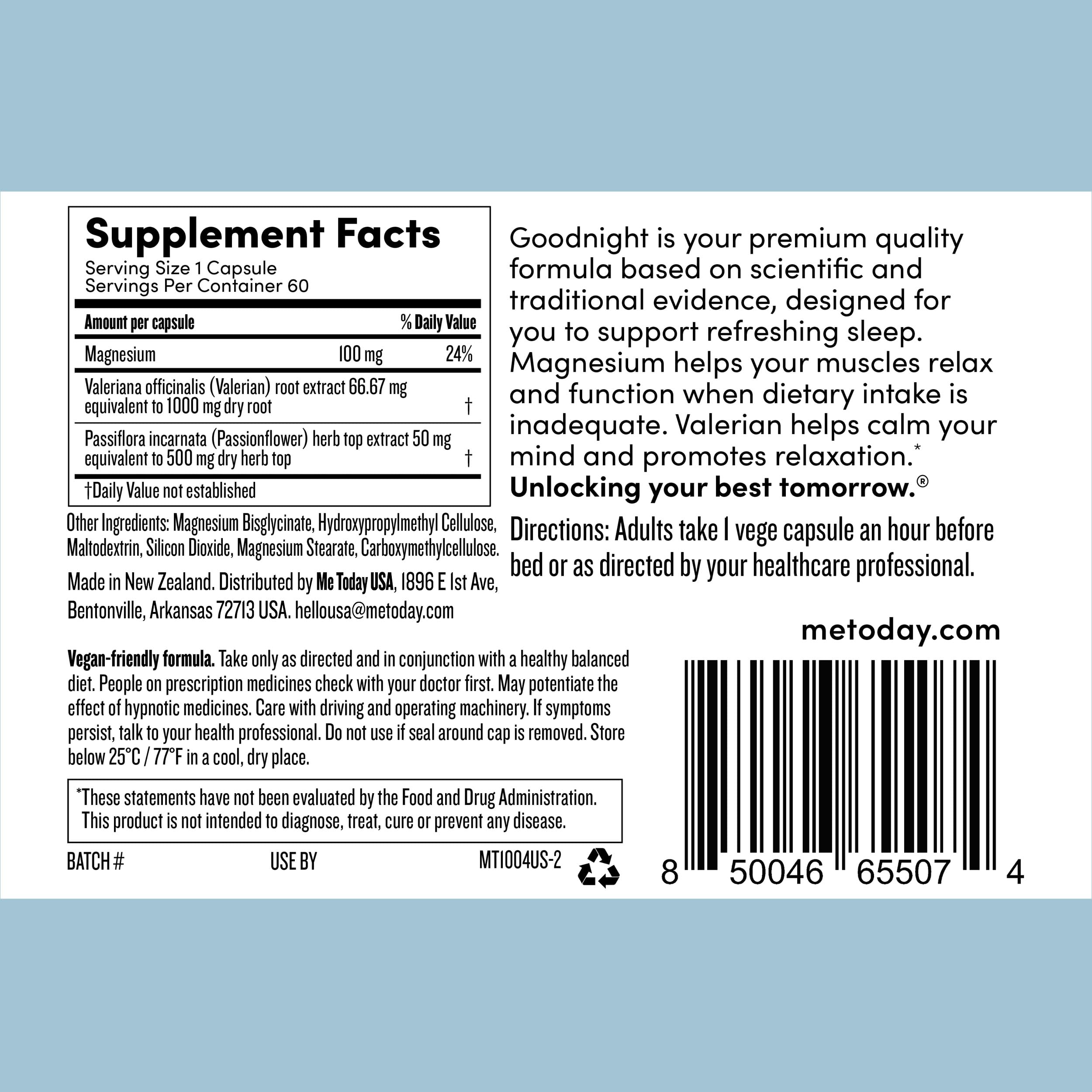 magnesium glycinate for better sleep