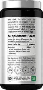 Magnesium glycinate for better sleep