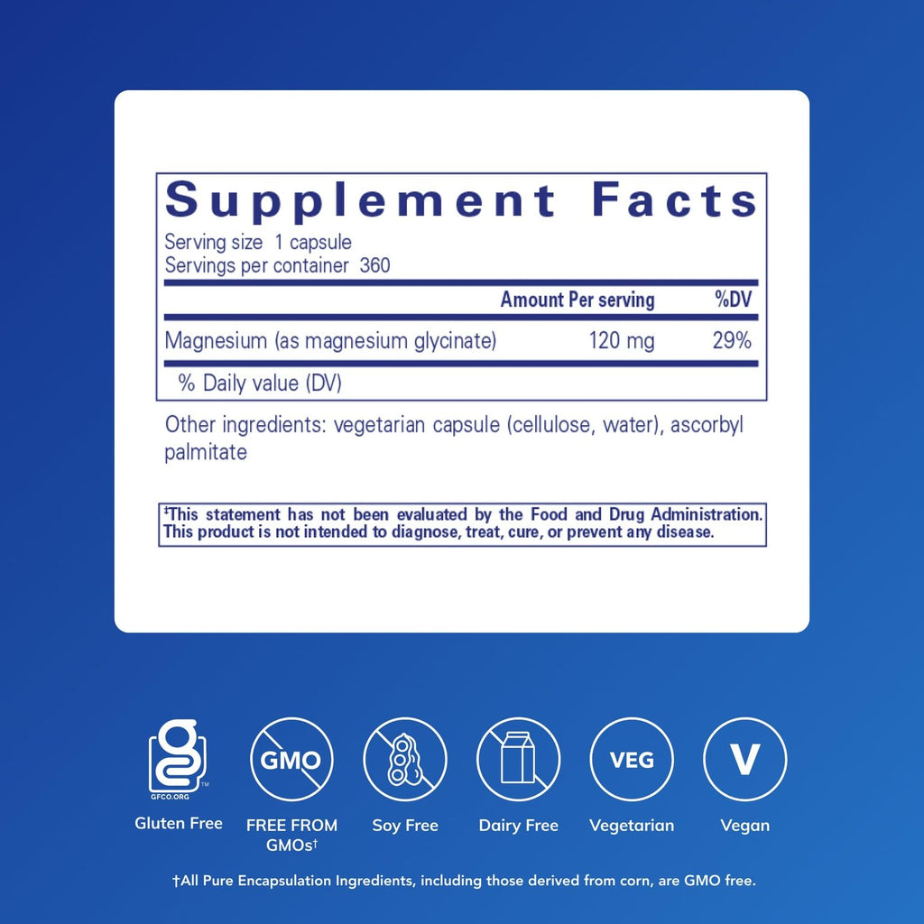 Magnesium glycinate for better sleep