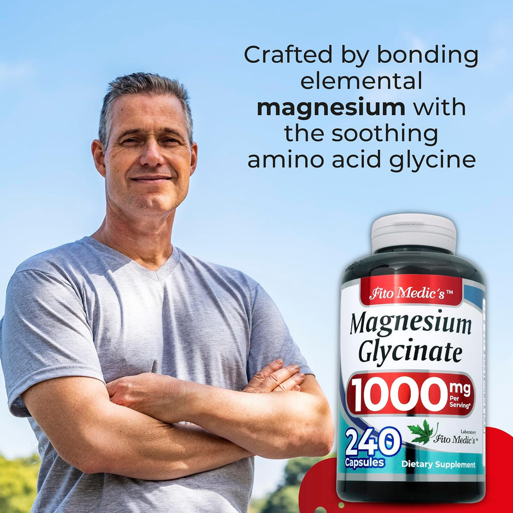 Magnesium glycinate for better sleep