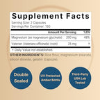 Magnesium glycinate for better sleep