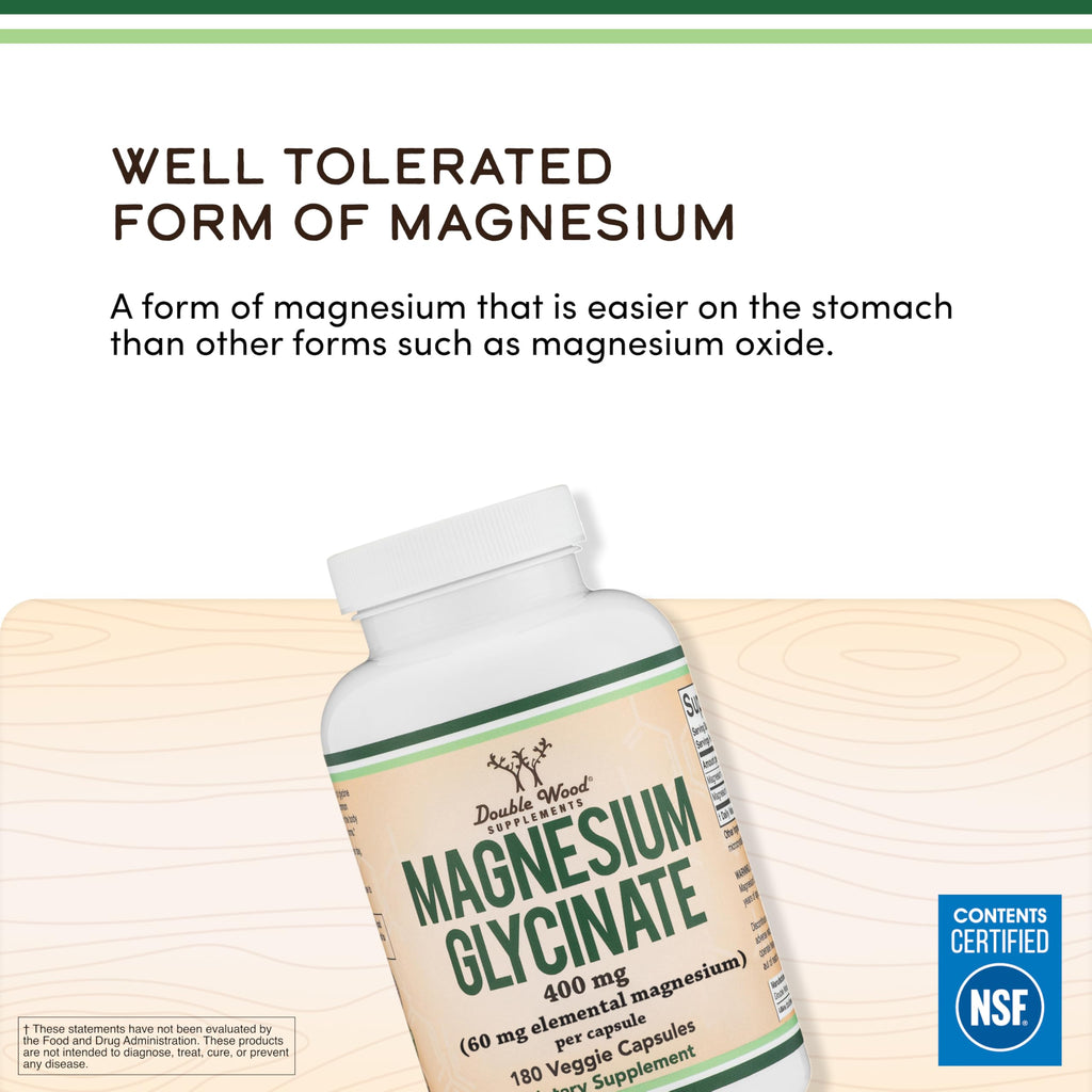 Magnesium glycinate for better sleep