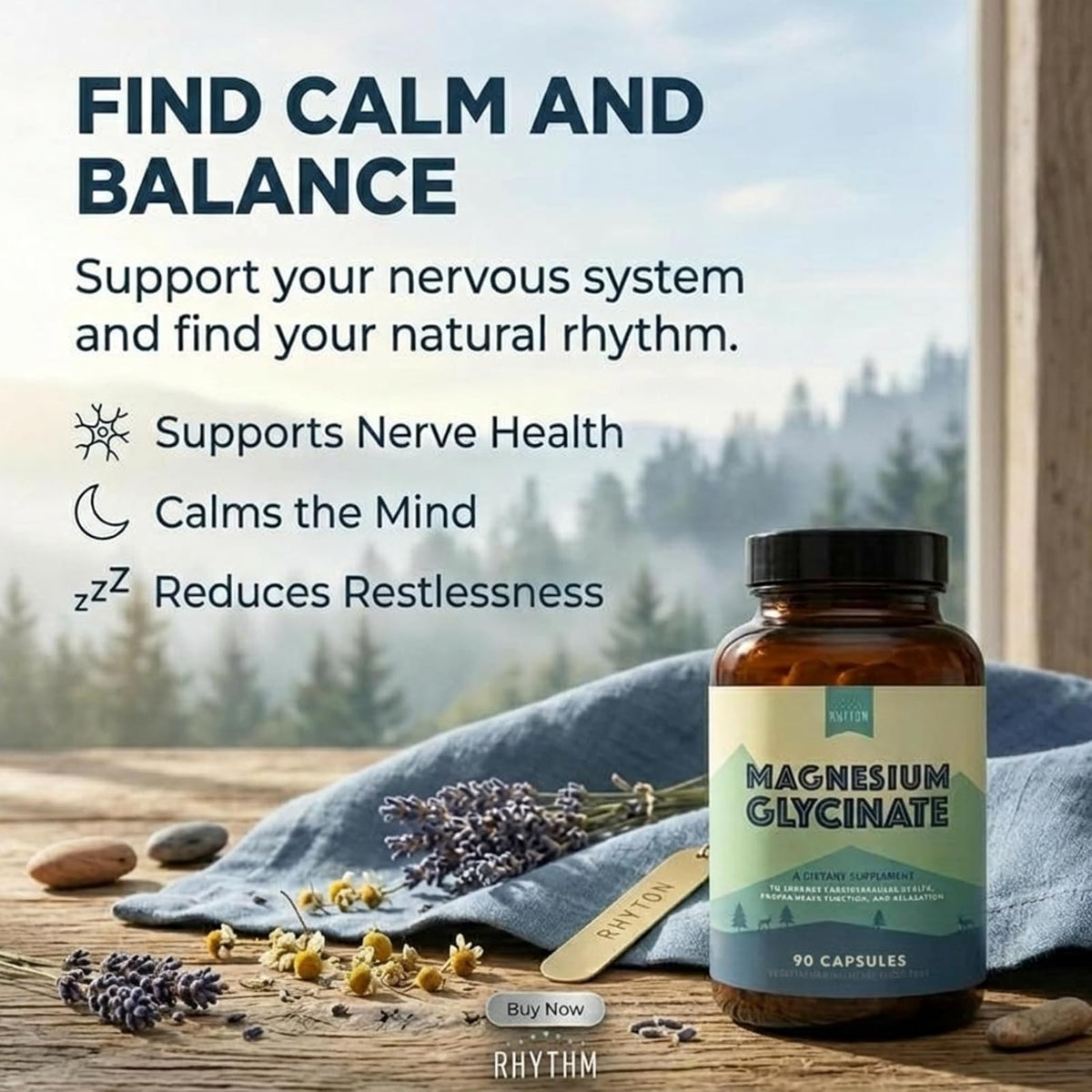Magnesium glycinate for better sleep