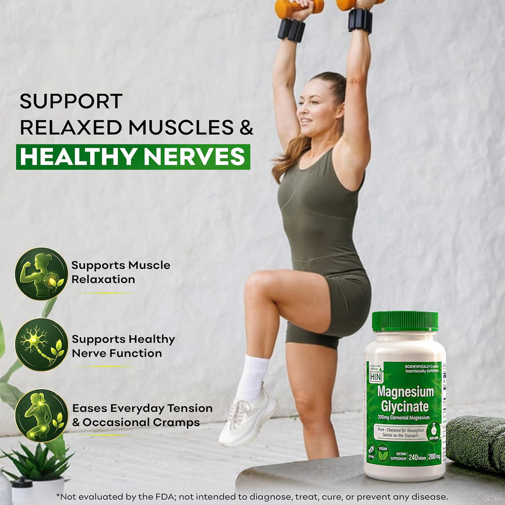 Magnesium glycinate for better sleep