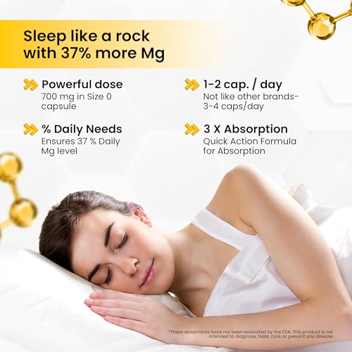 Magnesium glycinate for better sleep