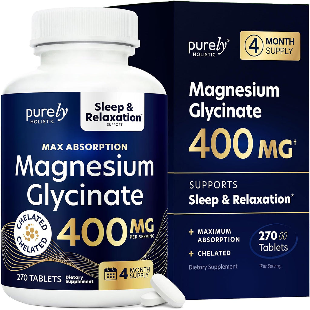 Magnesium glycinate for better sleep