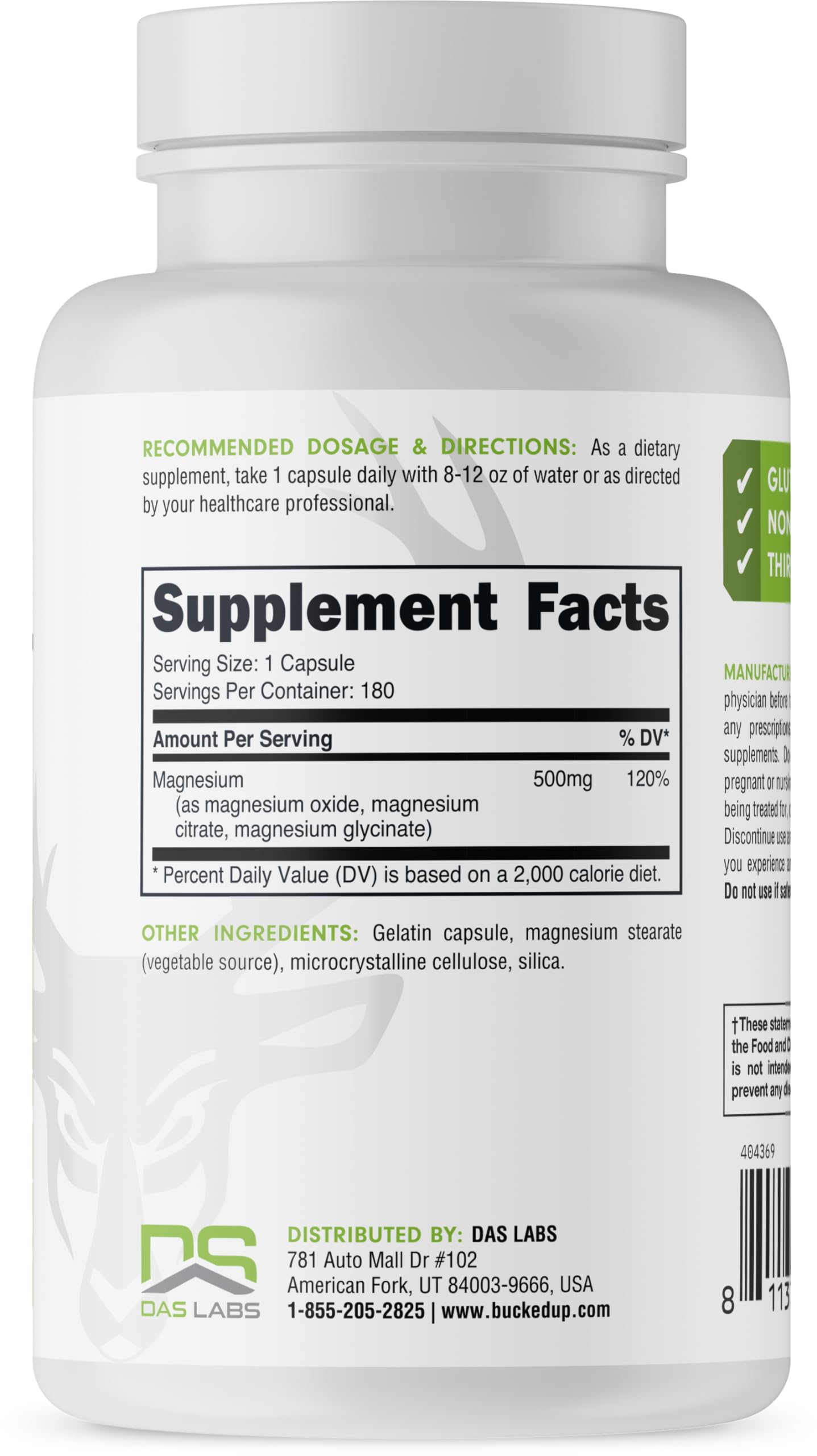 Magnesium glycinate for better sleep