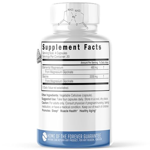 Magnesium glycinate for better sleep