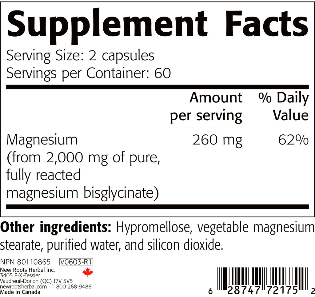 Magnesium glycinate for better sleep