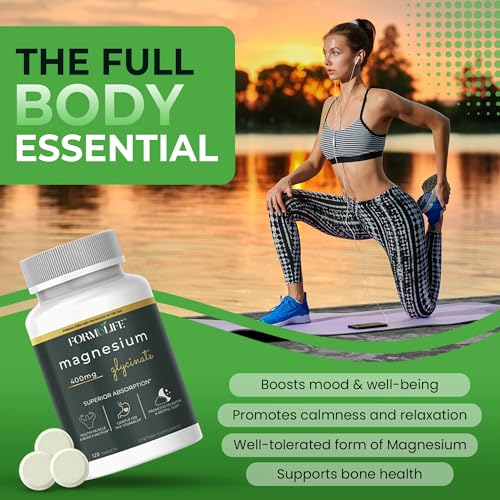 Magnesium glycinate for calming effects