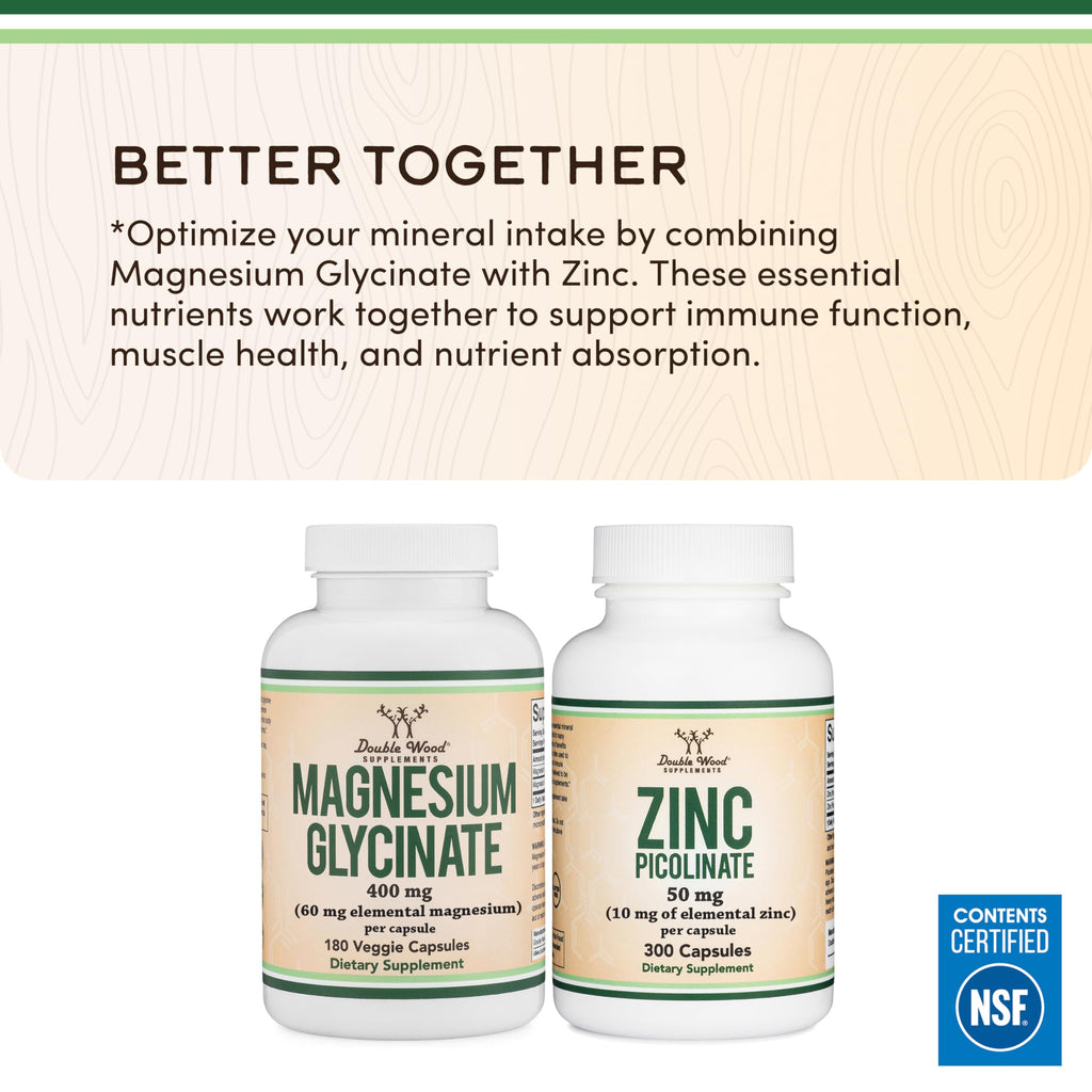 Magnesium glycinate for daily vitality