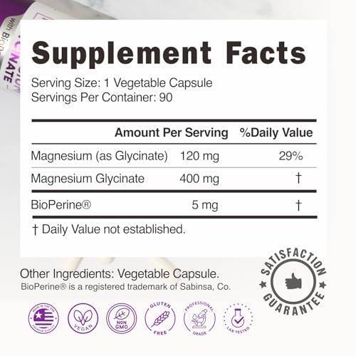 magnesium glycinate for daily vitality