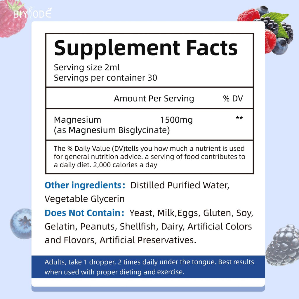 magnesium glycinate for daily vitality