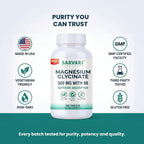 Magnesium glycinate for daily wellness