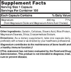 Magnesium glycinate for daily wellness