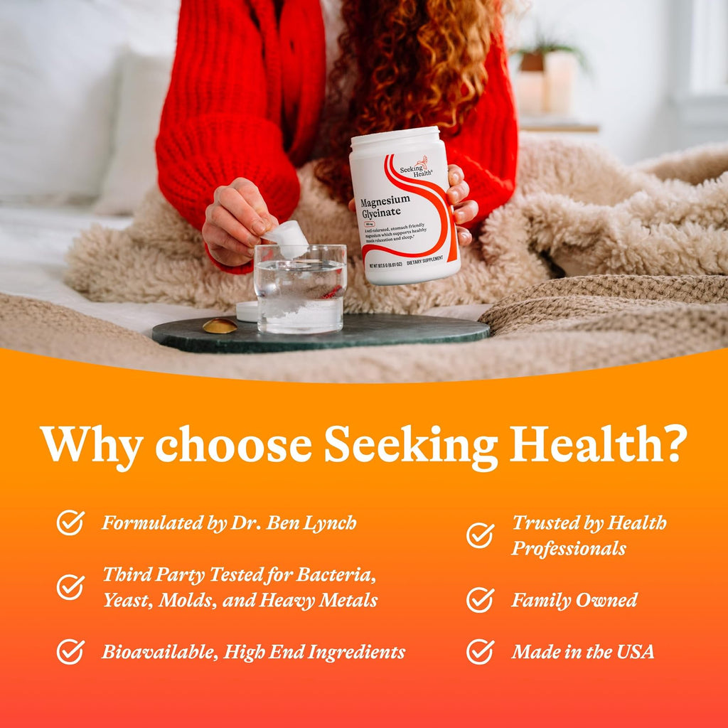 Magnesium glycinate for daily wellness