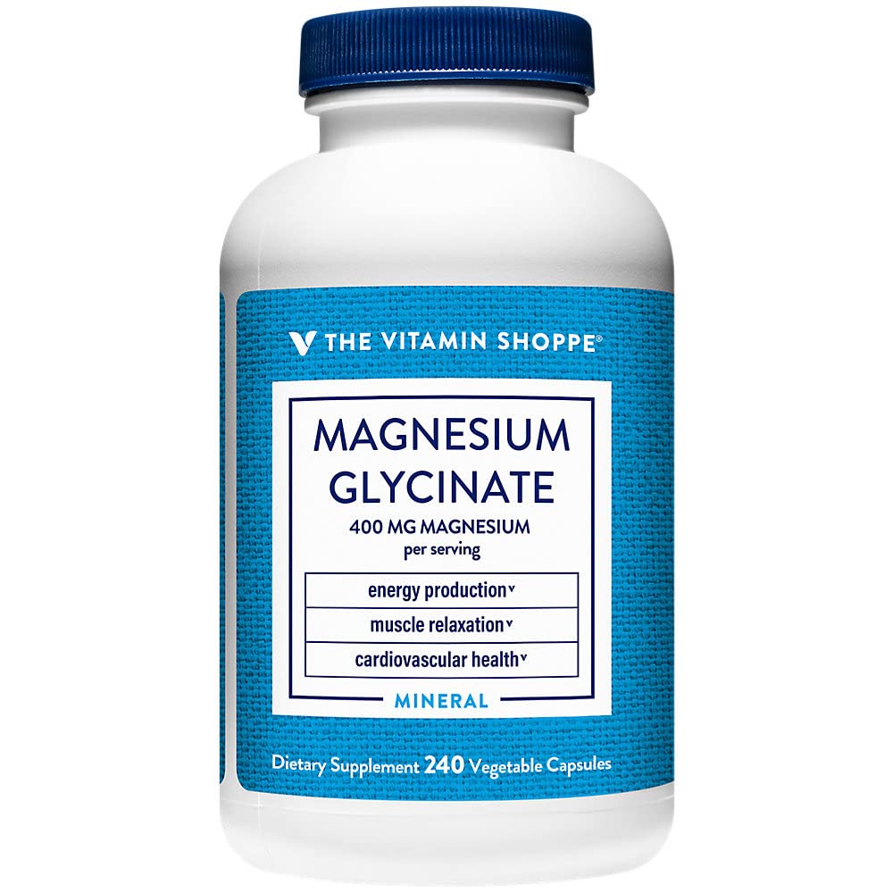 Magnesium glycinate for energy boost