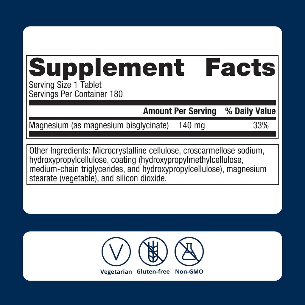 Magnesium glycinate for energy production