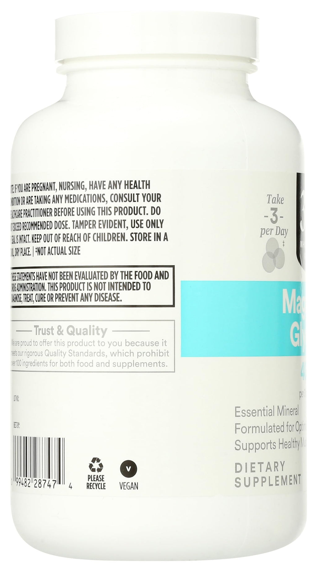 magnesium glycinate for energy support