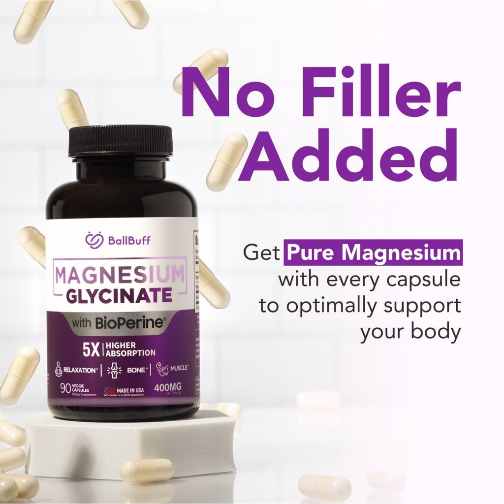 magnesium glycinate for energy support