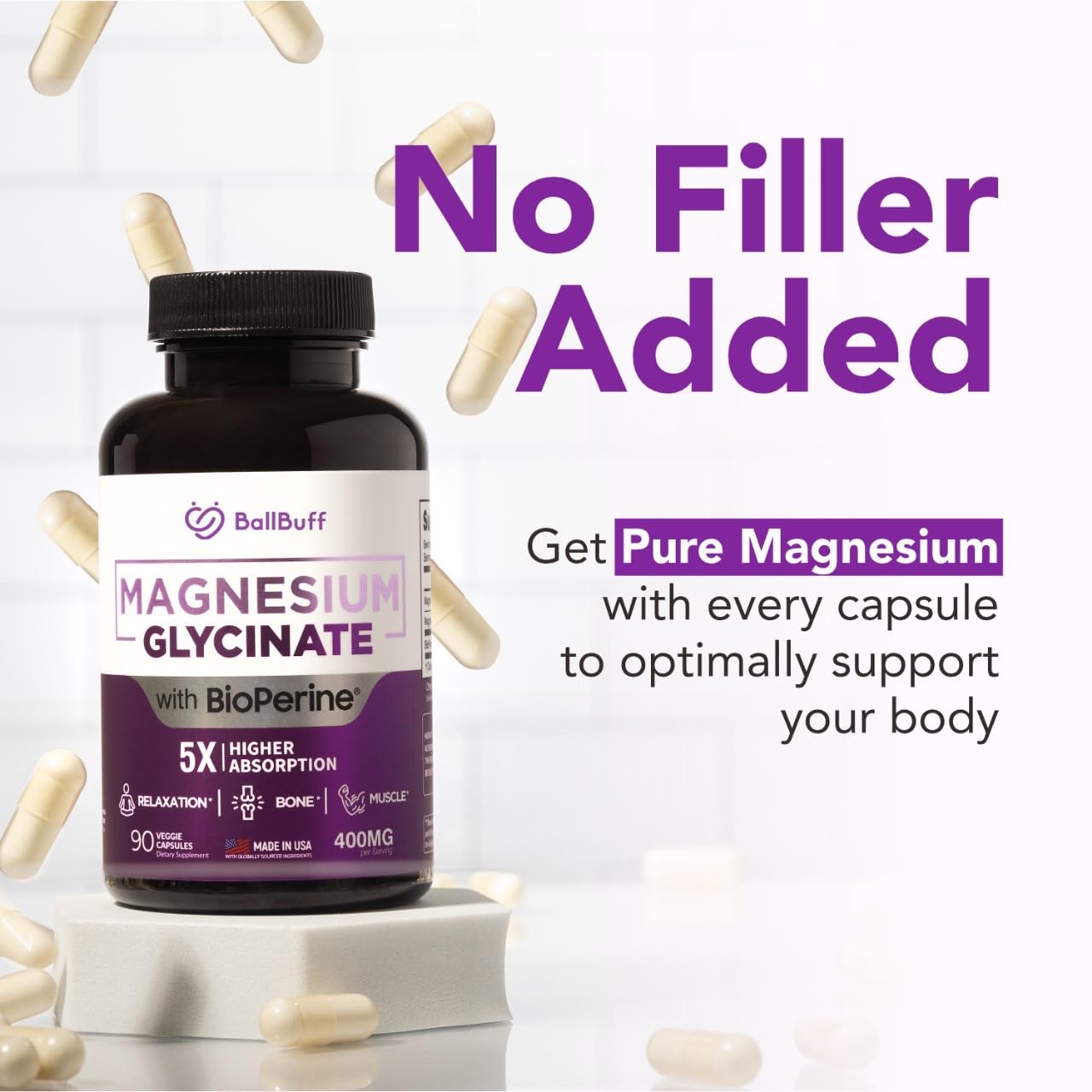 magnesium glycinate for energy support