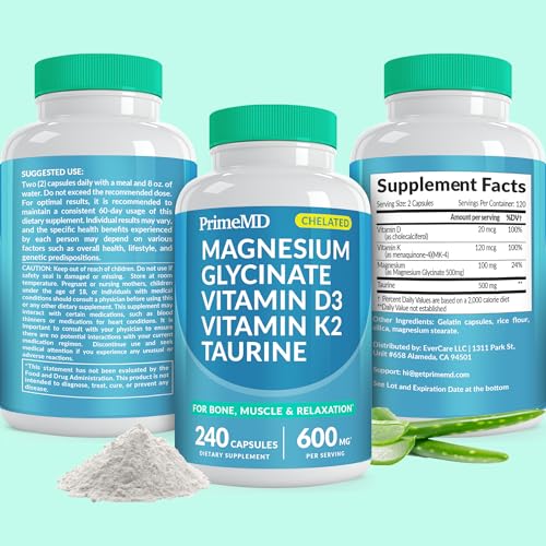 magnesium glycinate for enhanced absorption