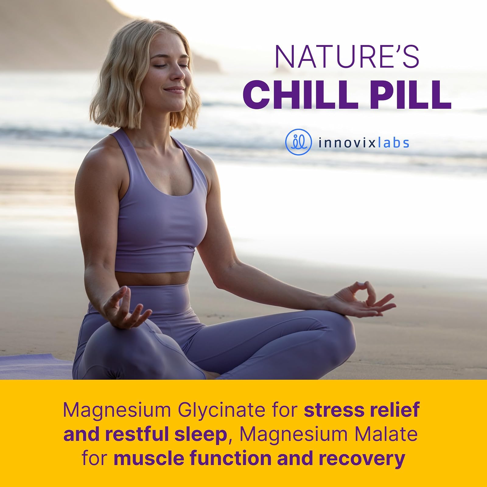 Magnesium glycinate for enhanced overall wellness