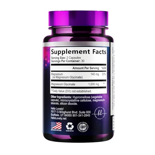 magnesium glycinate for enhanced performance