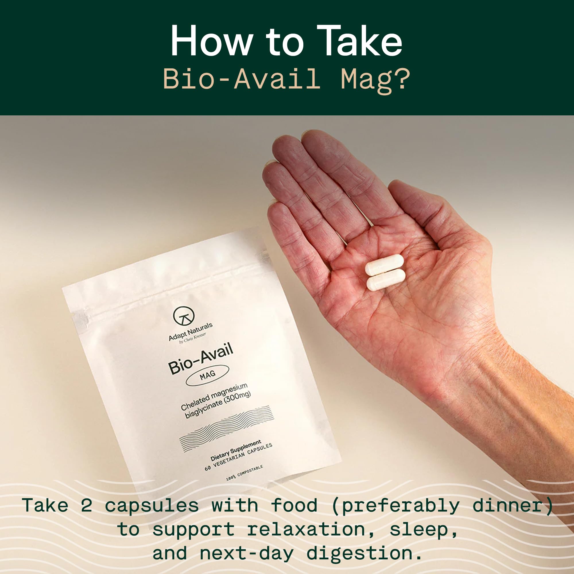 magnesium glycinate for enhanced relaxation