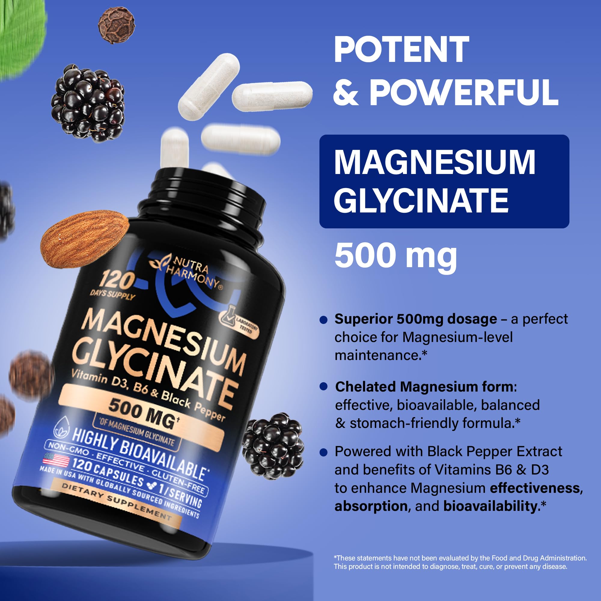 magnesium glycinate for heart wellness
