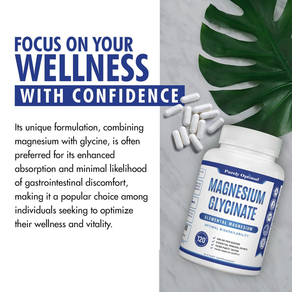 Magnesium glycinate for improved digestion